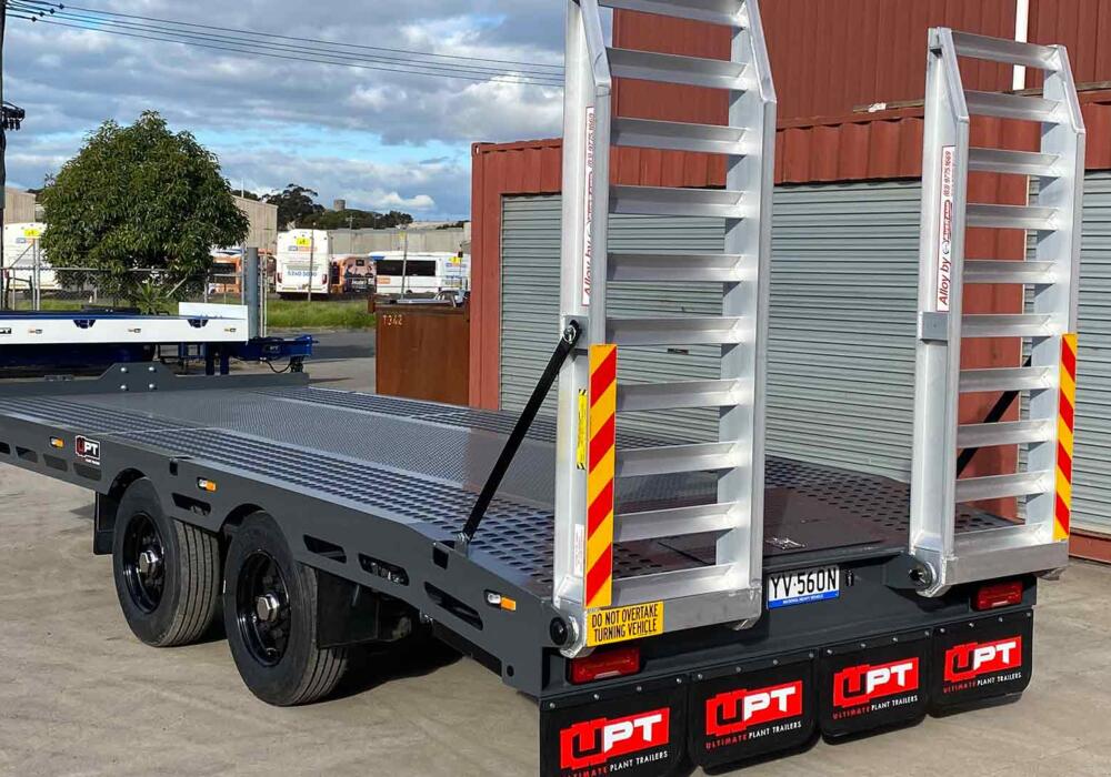 9T Airbag Tandem Axle Trailers | Flat Deck Specialists